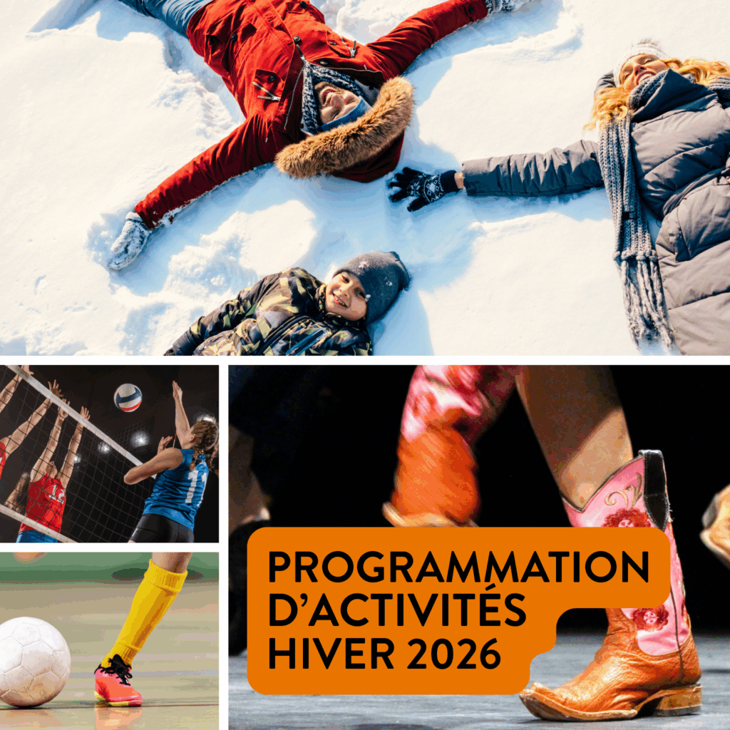 Programmation d'activités Hiver 2026 | INSCRIPTION TERMINÉE - Saint-Jacques-le-Mineur